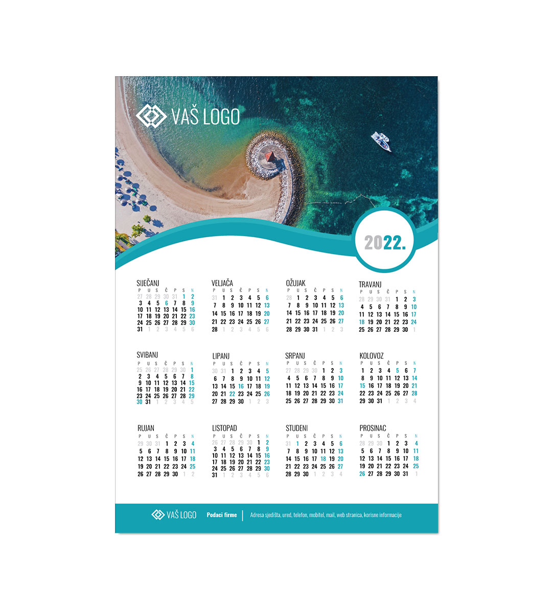 Izrada kalendara, dizajn kalendara, kalendari sa slikama, personalizirani